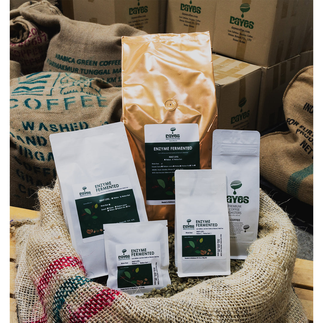 Enzyme Fermented Coffee - Family Size (5lb) – Dayes Coffee